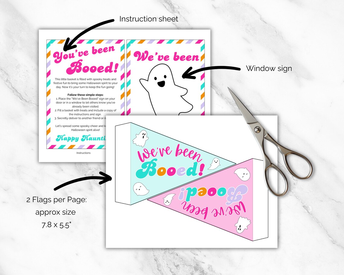 You've Been Booed Halloween Kit, Workplace Boo Basket, Pinkoween ...