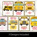 Bus Driver Gift Card Holder, Printable Bus Driver Appreciation Gift ...
