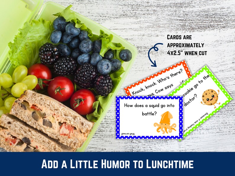 Printable Lunchbox Jokes, Lunch Box Notes for Kids, Lunch Box Jokes ...