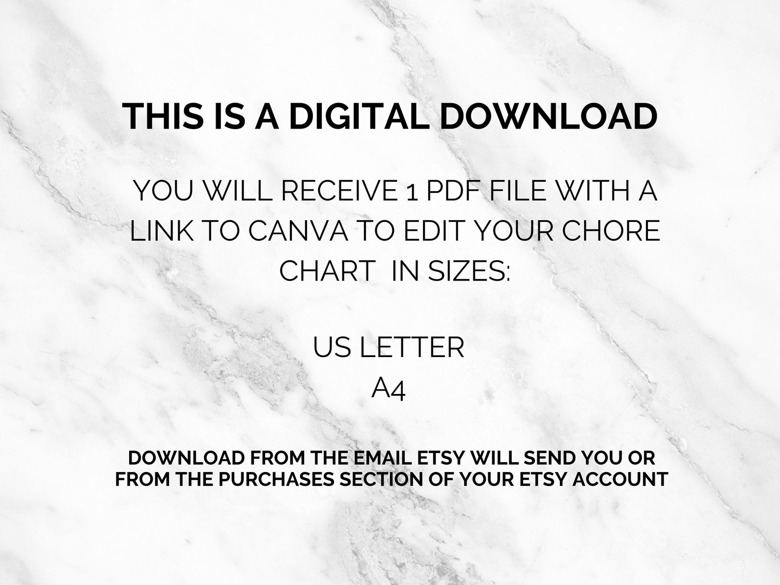 Visual Chore Chart, Printable Chore Chart, Visual Schedule for Kids ...