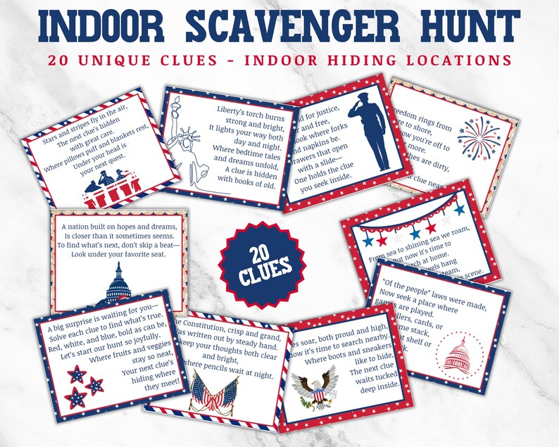 Surprise Trip Reveal to Washington DC Scavenger Hunt, Personalized ...