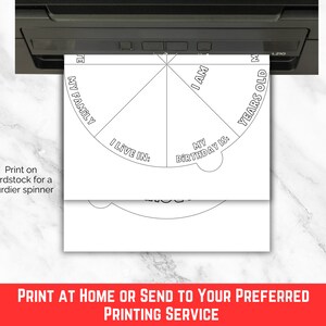 All About Me Spinner Wheel Activity, Back to School Coloring Sheet ...