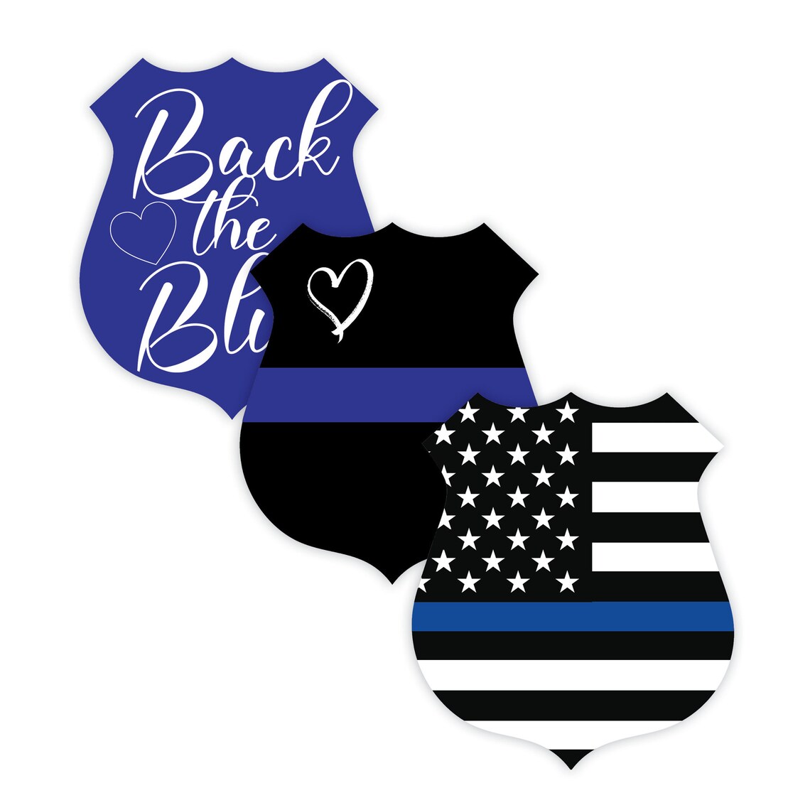 Law Enforcement Badge Sticker for Police Officer Gift for Law - Etsy