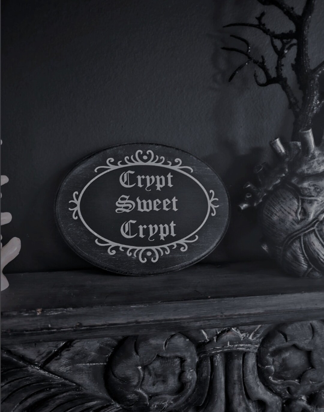 Crypt Sweet Crypt Plaque - Etsy