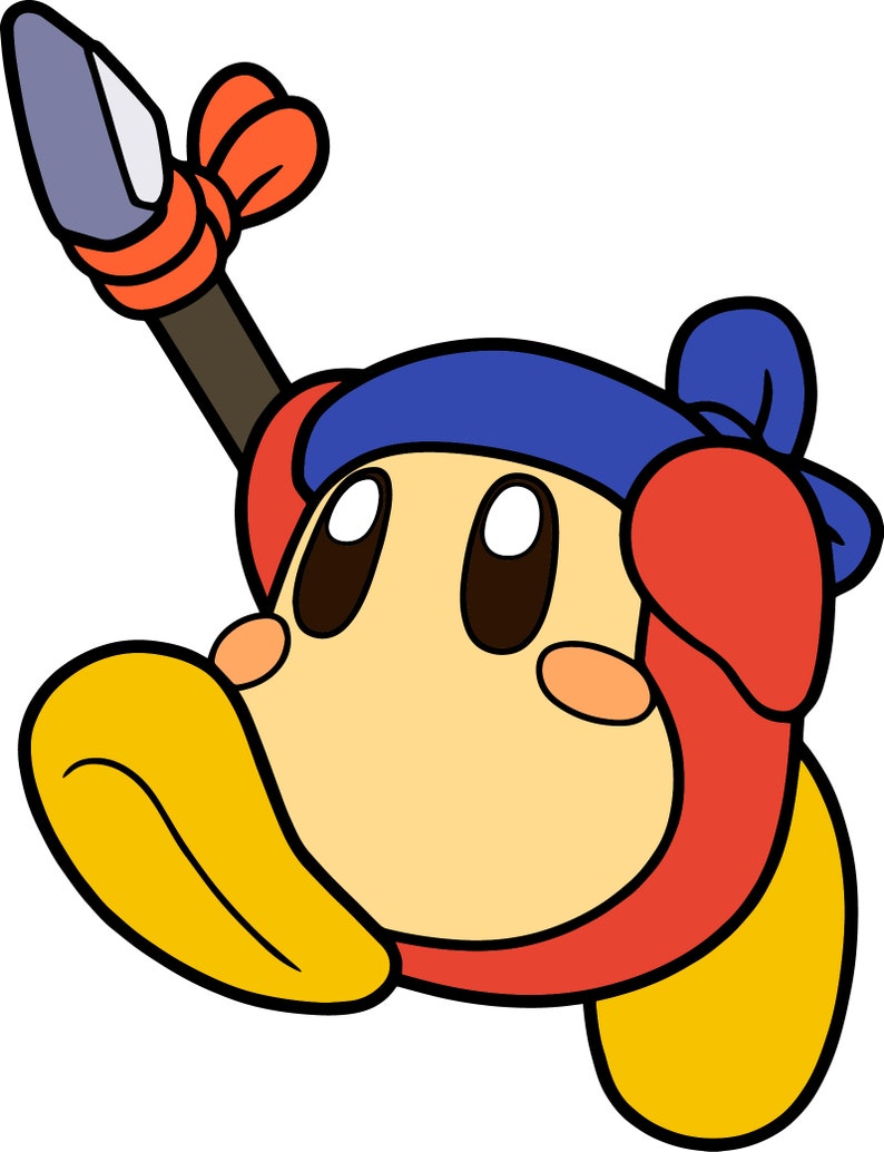 Kirby SVG DXF EPS Png Illustrator. Kirby Collection - Etsy