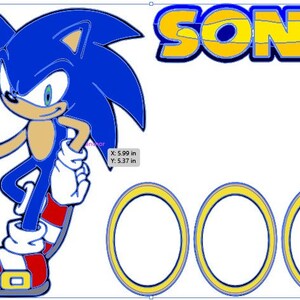 Sonic the Hedgehog SVG DXF EPS Png Illustrator. Sonic - Etsy Australia