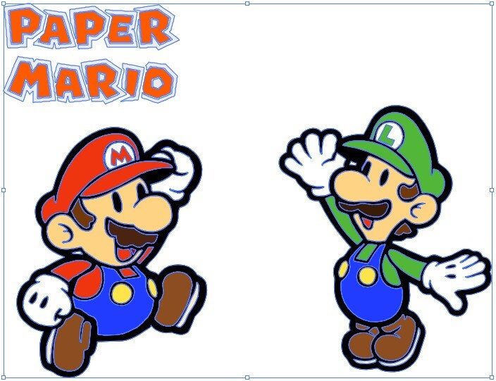 How To Draw Paper Luigi