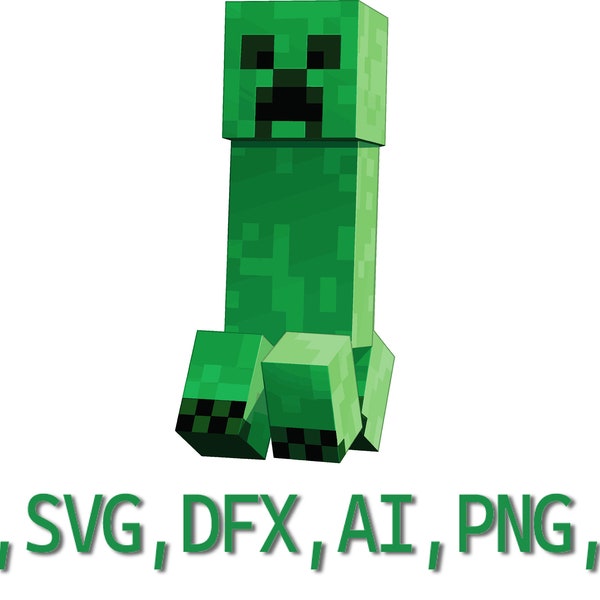 Creeper Svg - Etsy