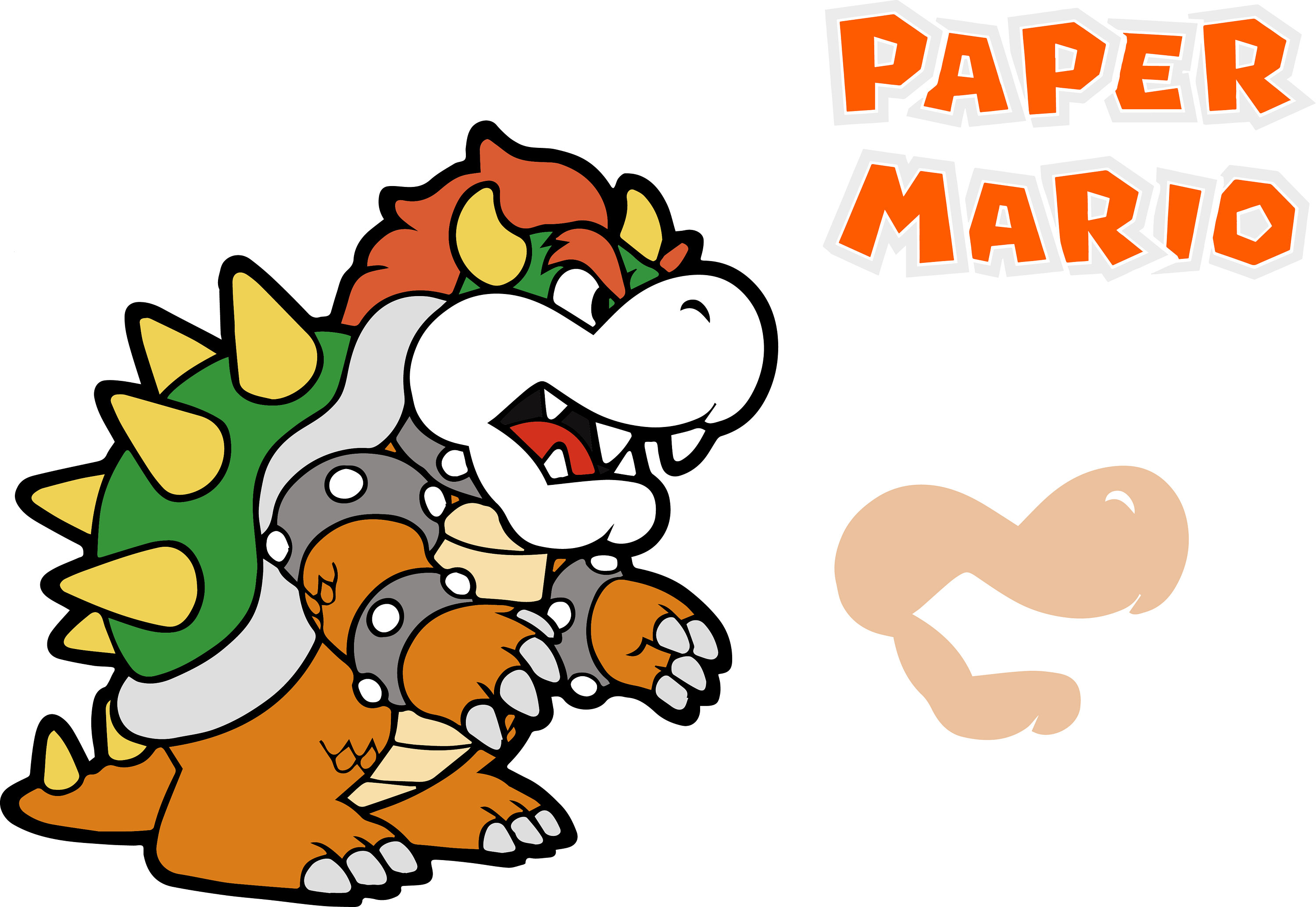 Super Paper Bowser