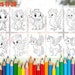 50 Cute Mythical Creatures Coloring Page Bundle Printable SVG PDF ...