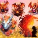 25 Sun Dragon Witch Pack-03 Clipart PNG Full Commercial Use Fantasy ...