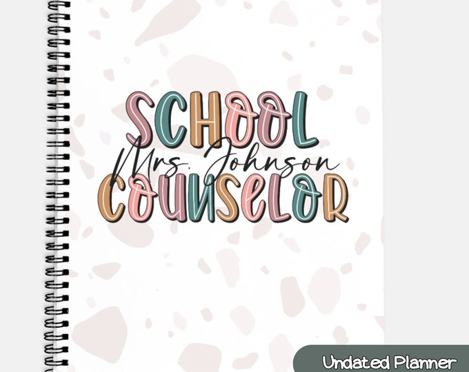 2025-2026 School Counselor Planner Ready to Ship - Etsy