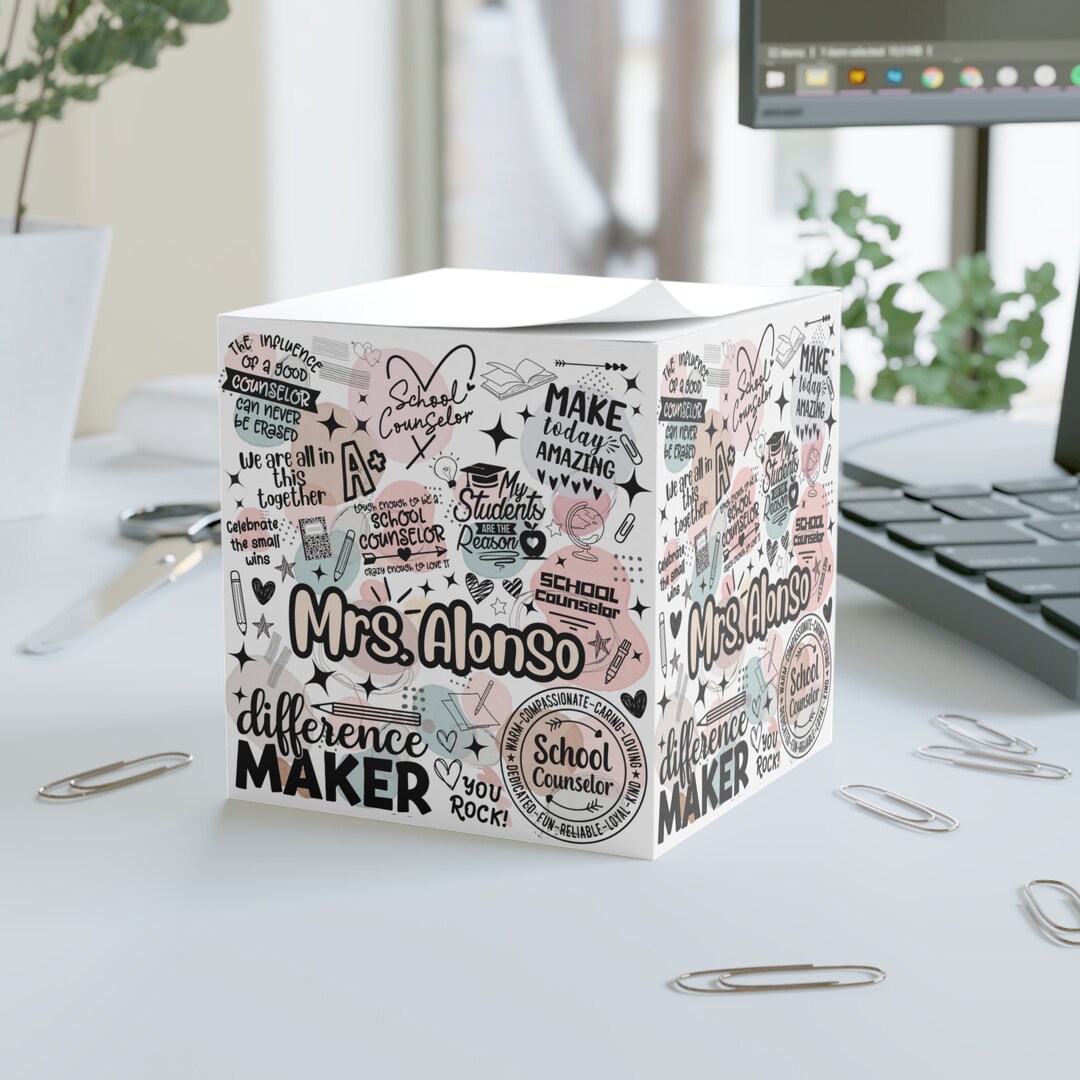 School Counselor Custom Teacher Gift Counselors Office Decor ...