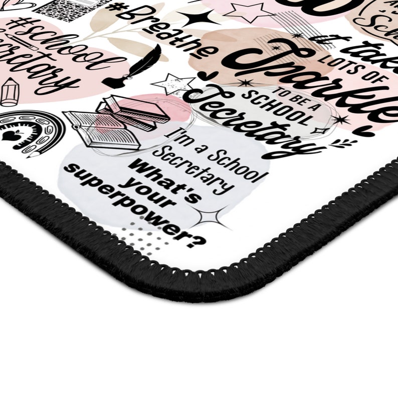 Custom School Secretary Mouse Pad Secretary Gift - Etsy