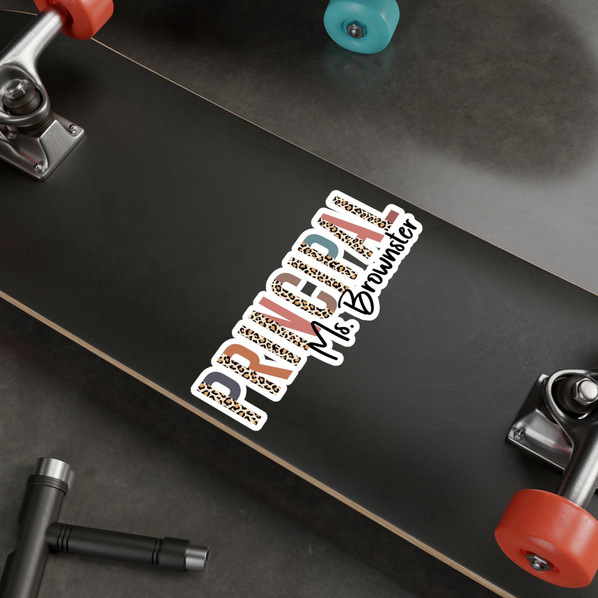 Custom School Principal Gift Teacher Stickers Educator - Etsy