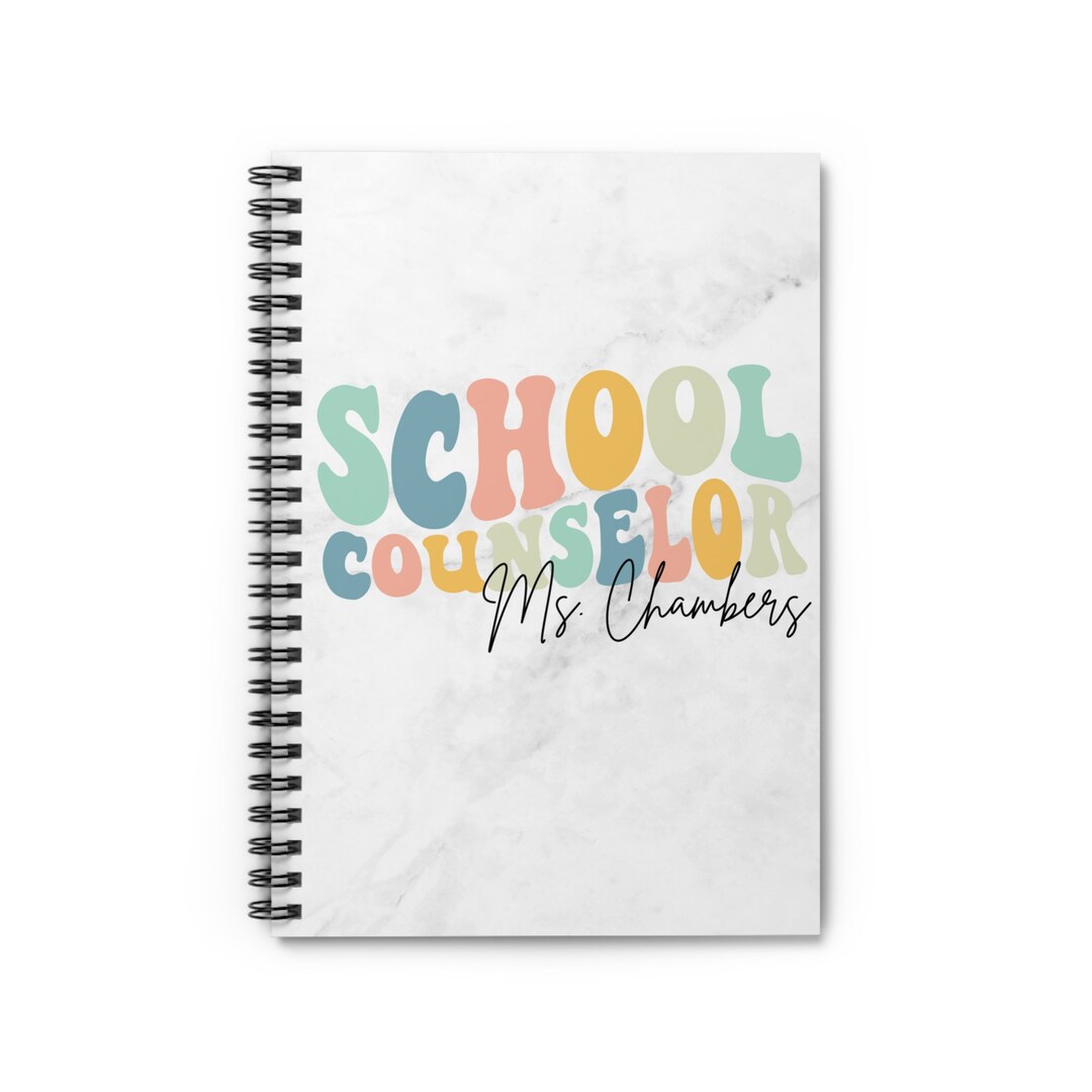 Counselor Back-to-school Gifts Teacher Notebook Gift School Counselor ...