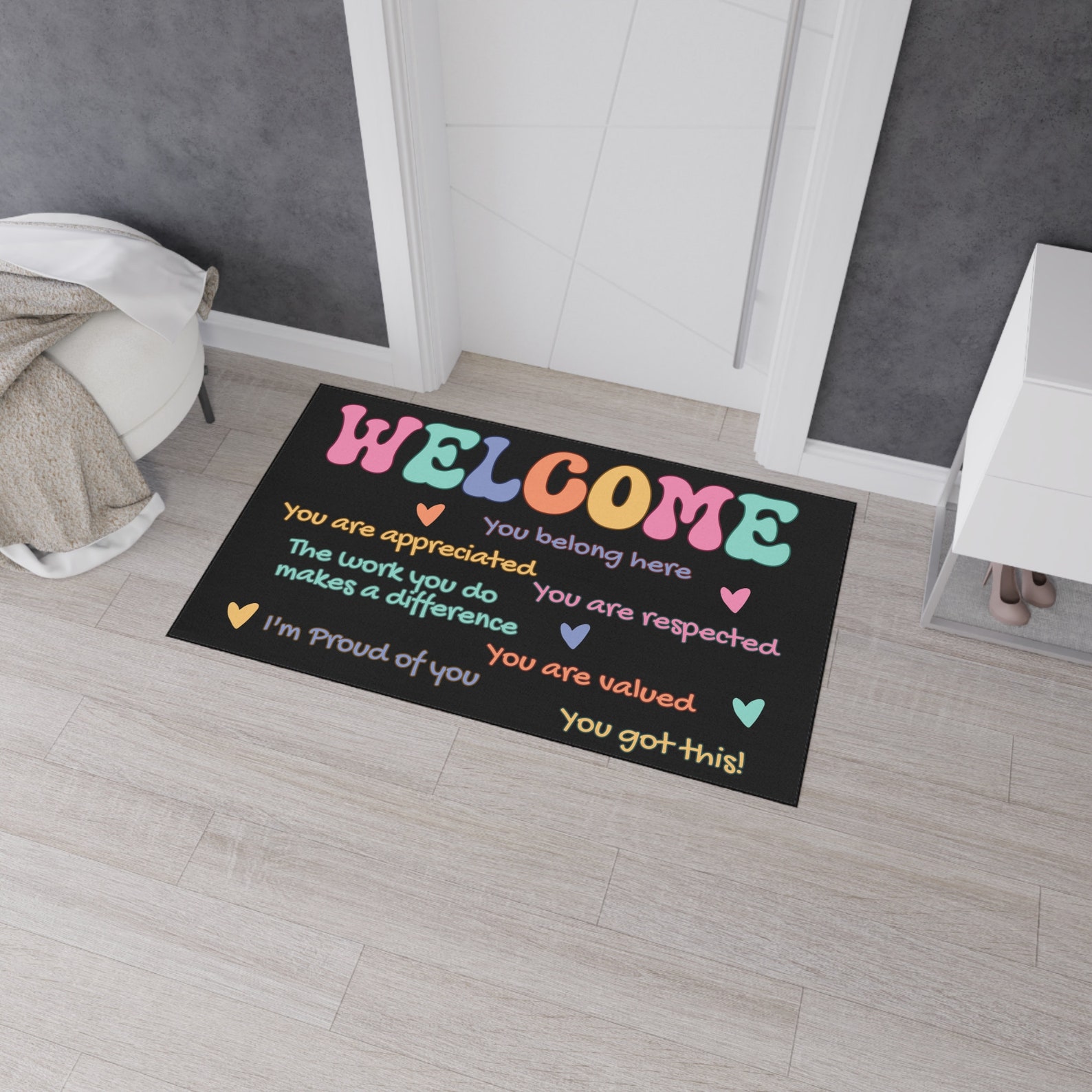 Back to School Office Decor Classroom Decor Welcome Mat Front Office ...