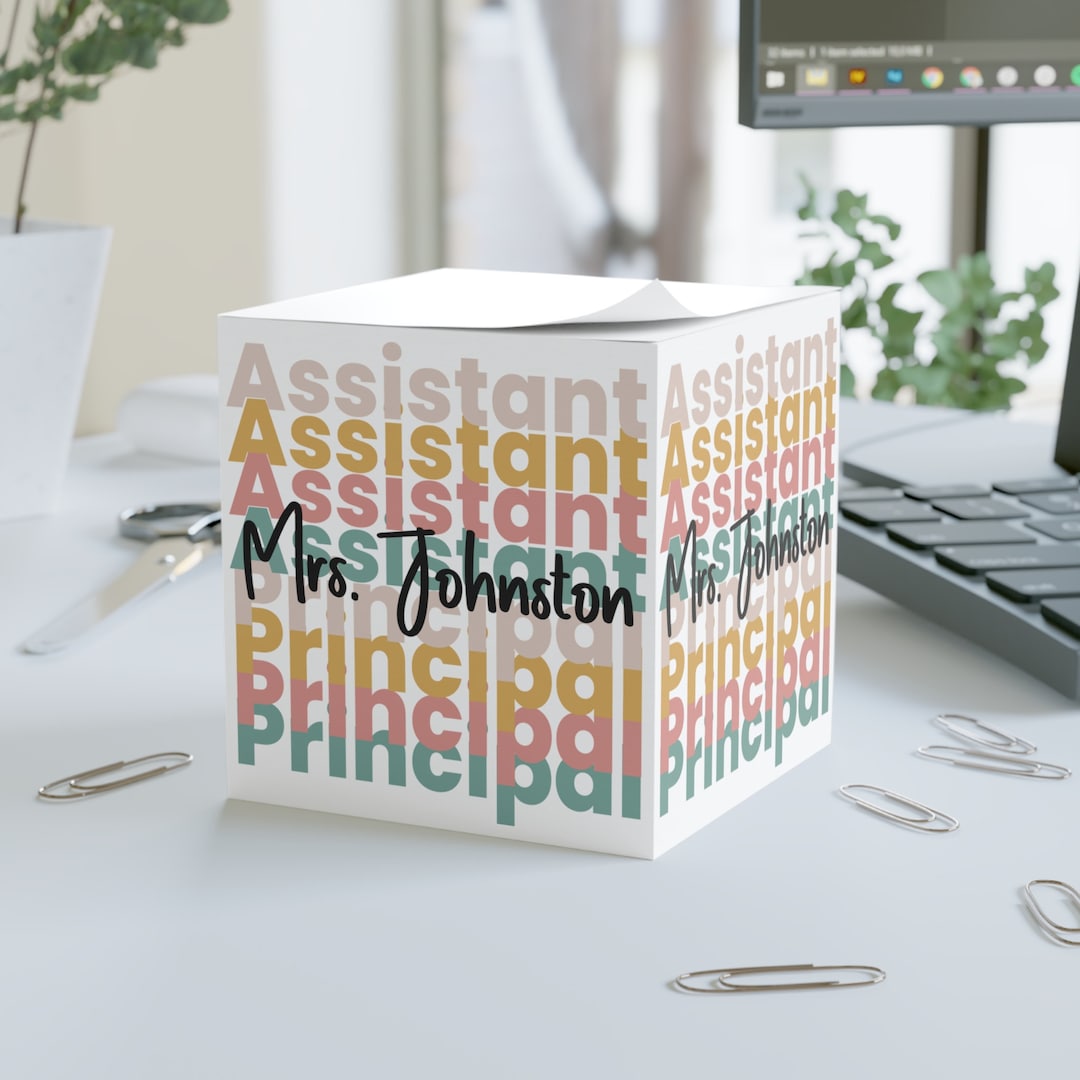 Custom Assistant Principal Gift School Principal Gift Personalized ...