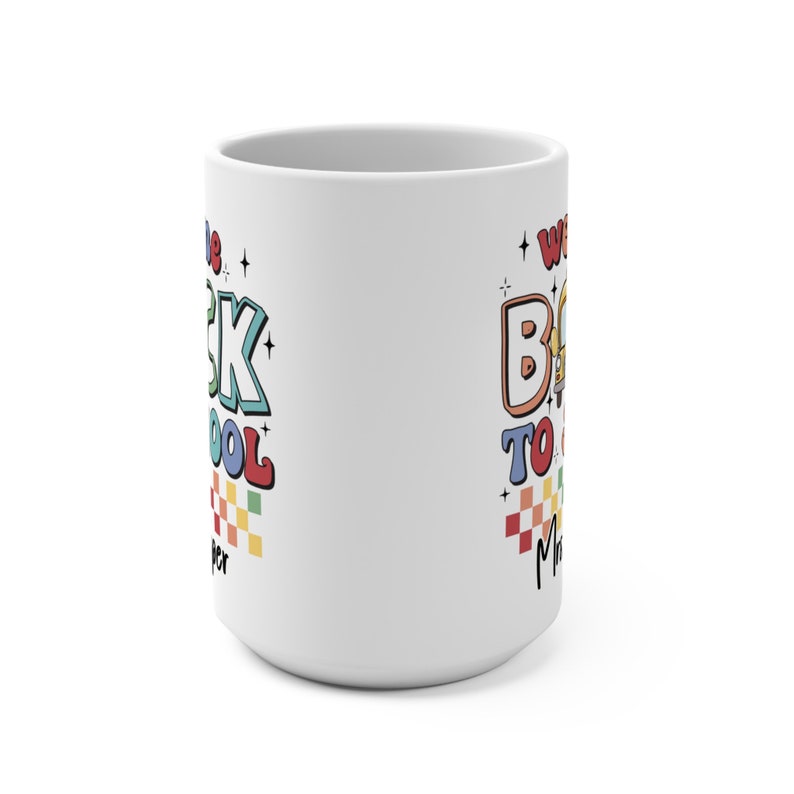 Welcome Back Custom Mug Educator Gift Back-to-school - Etsy