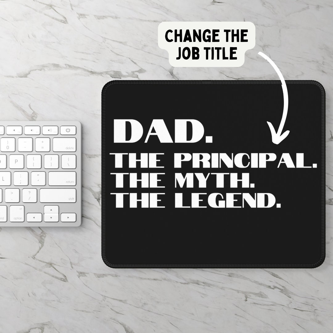 Custom School Principal Mouse Pad Male Principal Gift Back-to-school ...