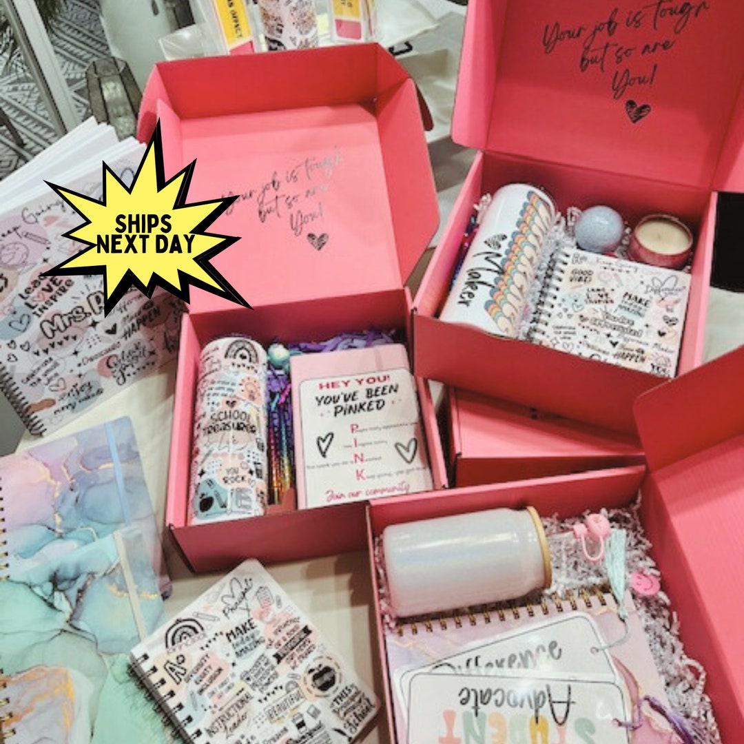 Custom Gift Box Coworker Gift Boxes School Principal Gift Teacher Gift ...