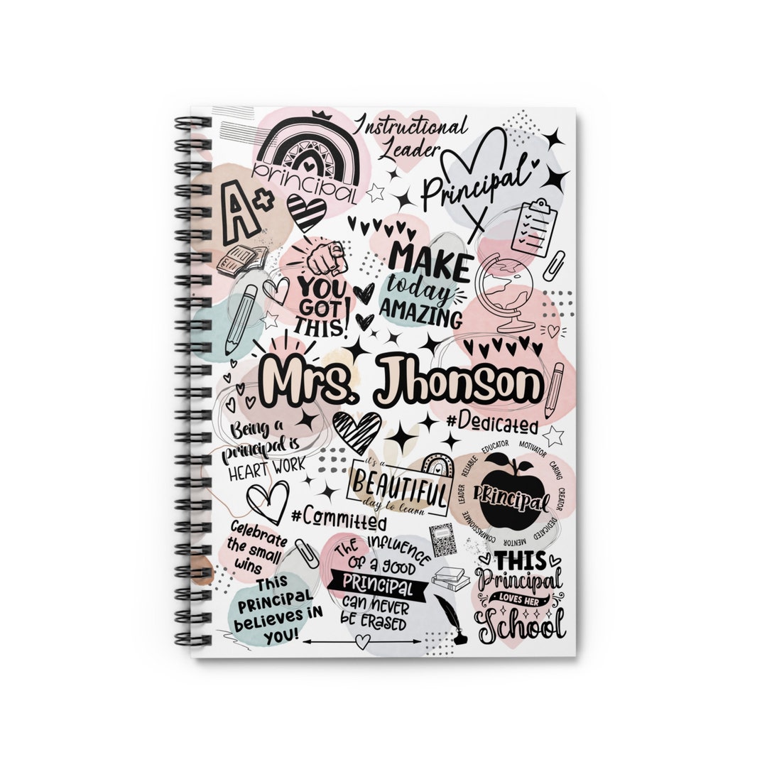 Custom Principal Gift School Principal Gift Principal Appreciation Gift ...