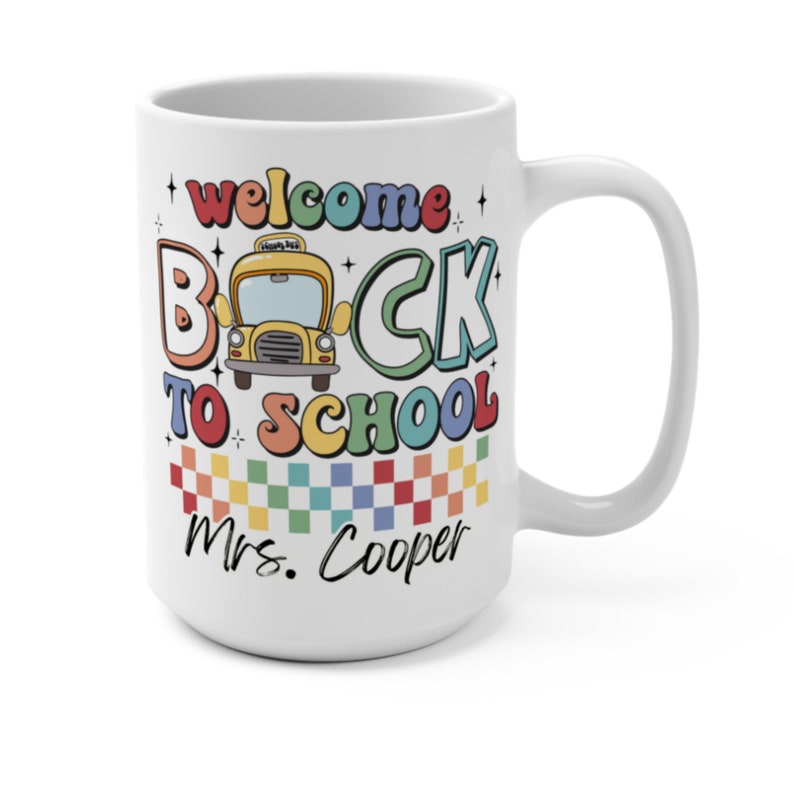 Welcome Back Custom Mug Educator Gift Back-to-school - Etsy