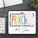 Custom School Principal Mouse Pad Male Principal Gift Back-to-school ...