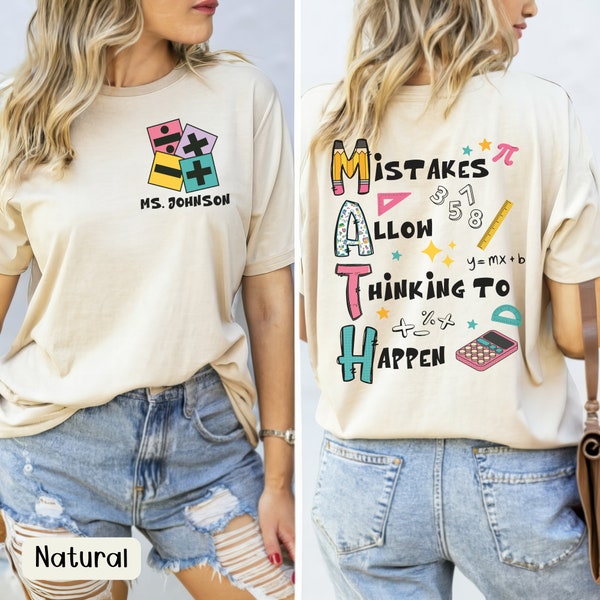 Math Teacher - Etsy