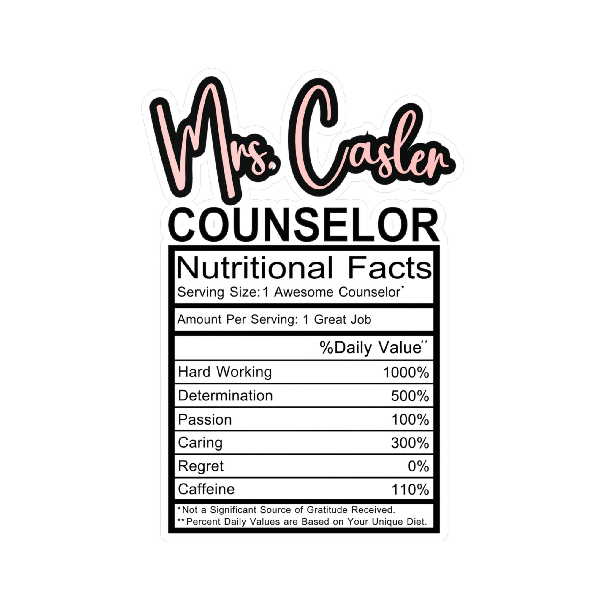 School Counselor Sticker Teacher Stickers Educator Stickers - Etsy