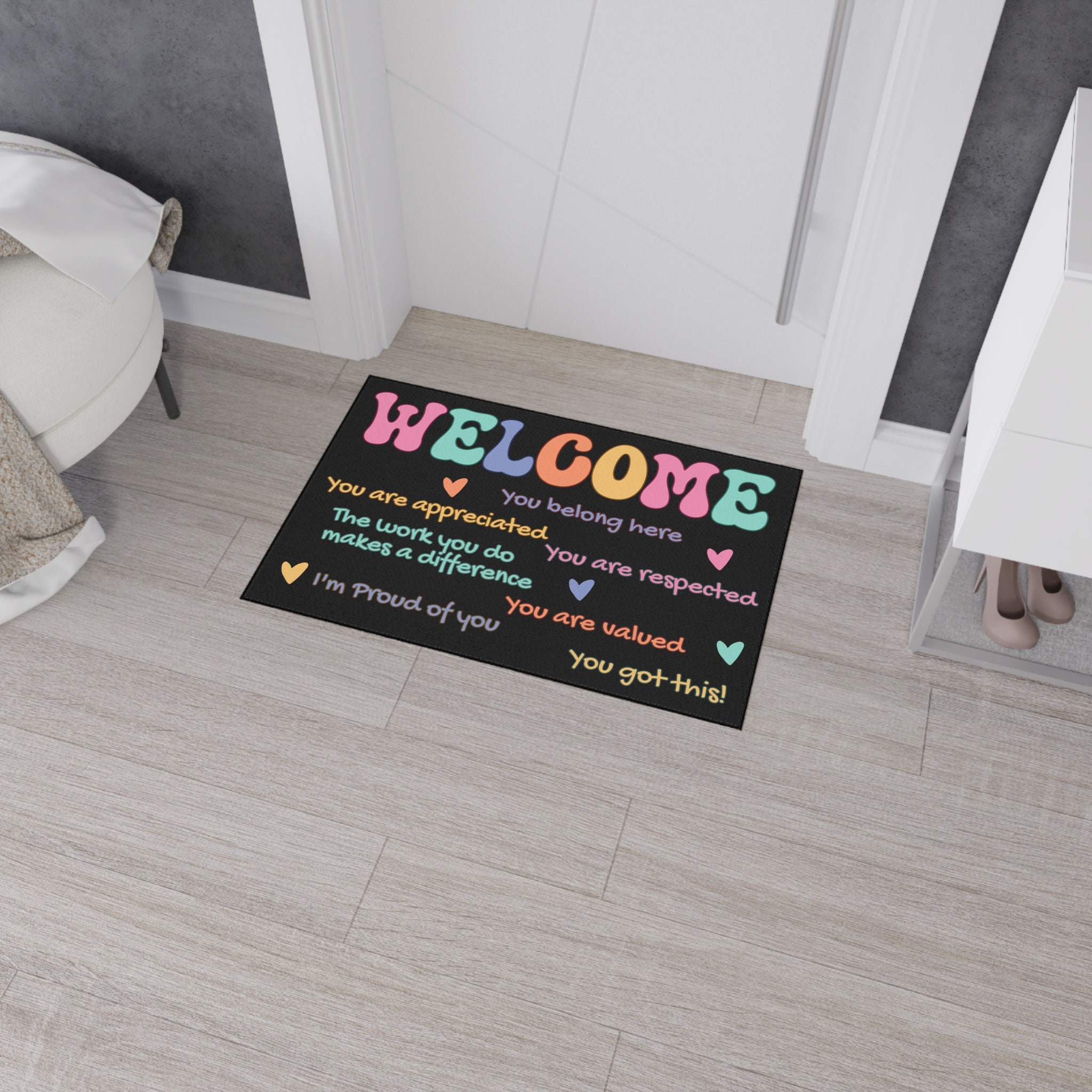 Back to School Office Decor Classroom Decor Welcome Mat Front Office ...