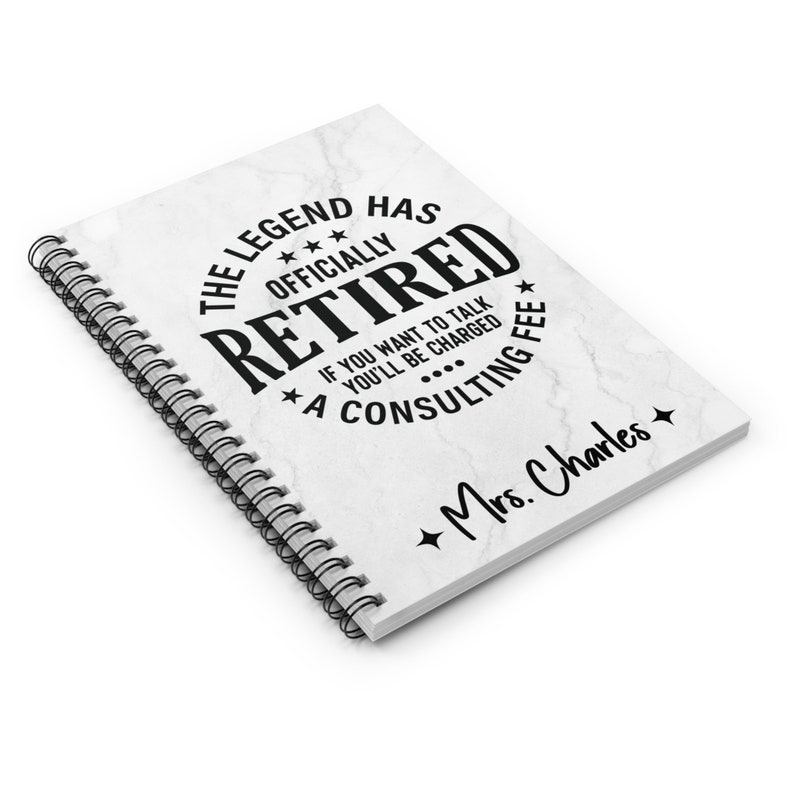 Retire Custom Retired Gift for Coworker Appreciation Gift Education ...