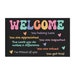 Back to School Office Decor Classroom Decor Welcome Mat Front Office ...
