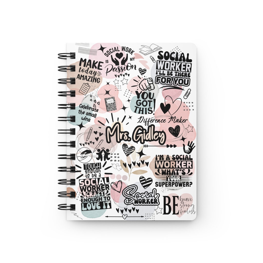 Custom School Social Worker Gift Custom Appreciation Gift School Social ...