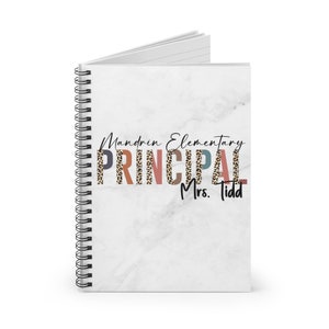 Custom Principal Gift School Principal Gift Principal Appreciation Gift ...