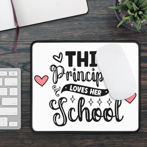 Custom School Principal Mouse Pad Principal Gift Appreciation Gift Back ...