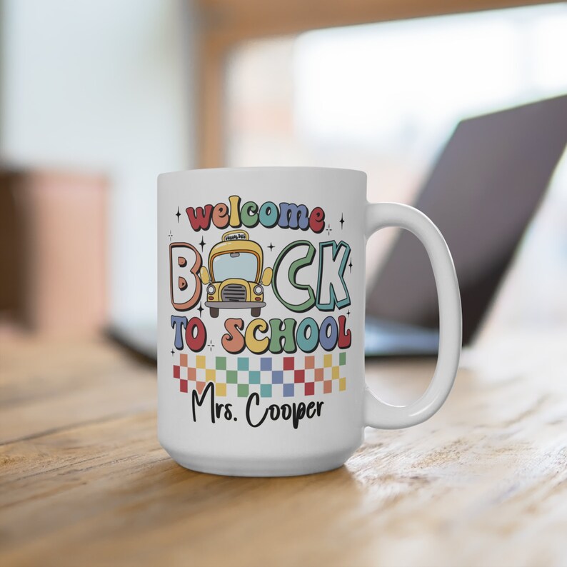 Welcome Back Custom Mug Educator Gift Back-to-school - Etsy
