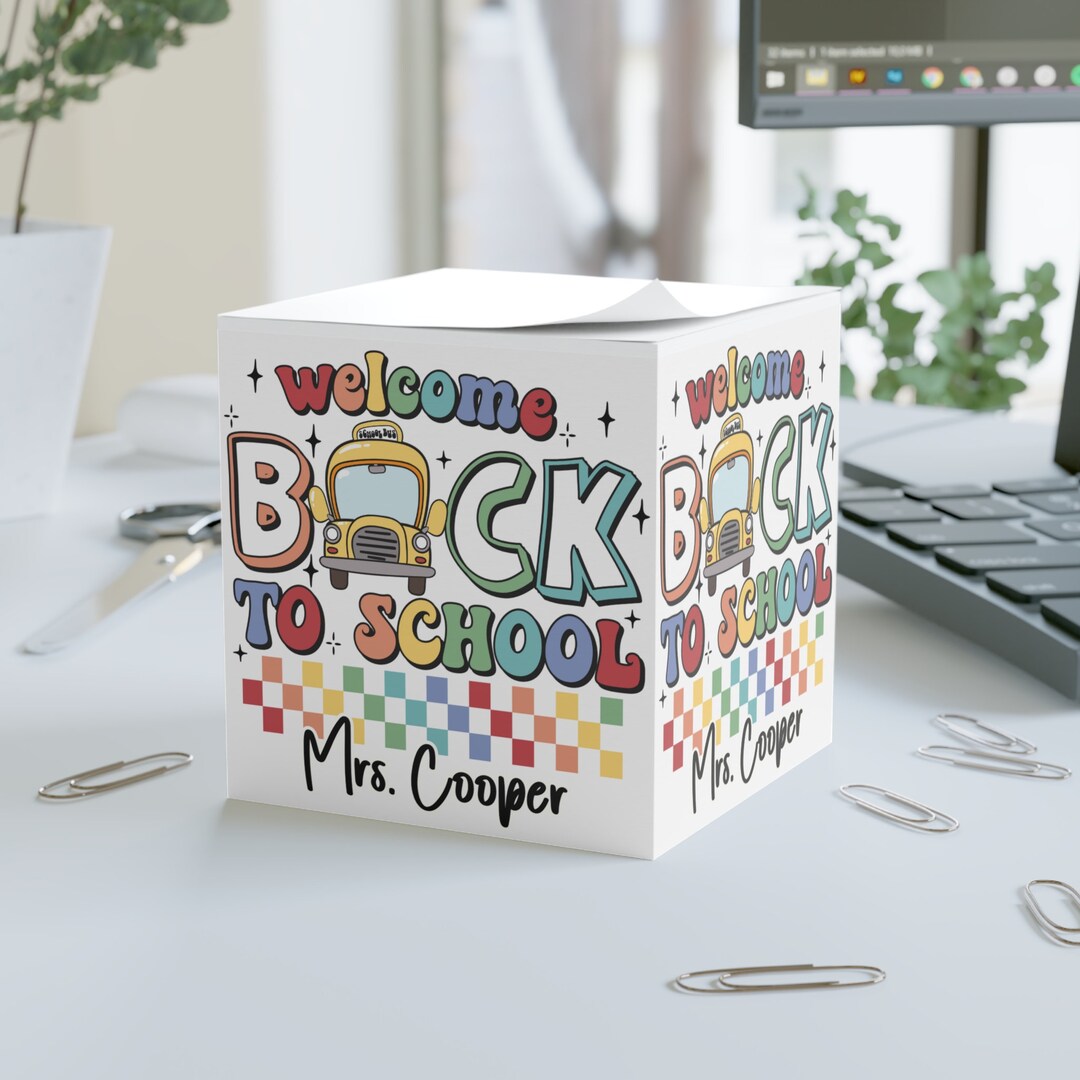 Custom Welcome Back-to-school Gift Principal Gift Educator Gift Welcome ...