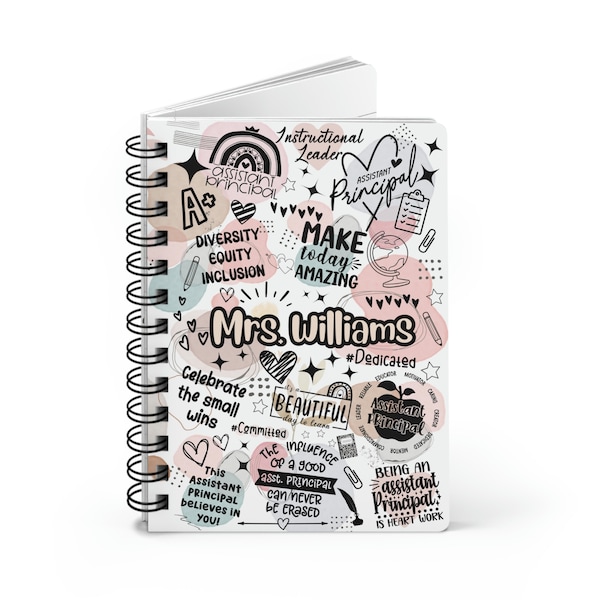 Custom Notepad Assistant Principal - Etsy