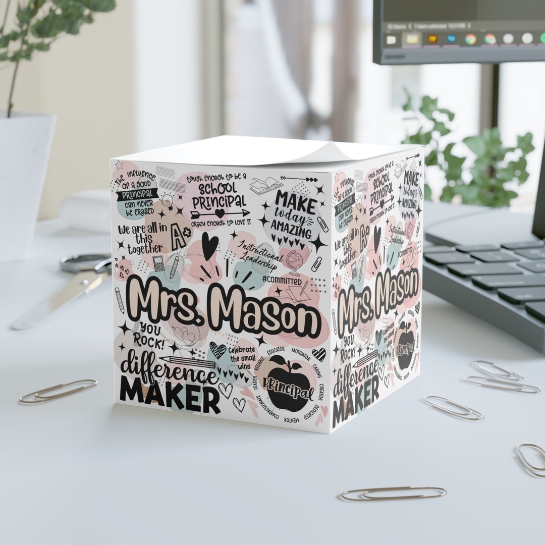 Custom Principal Gift School Principal Gift Personalized Educator Gift ...