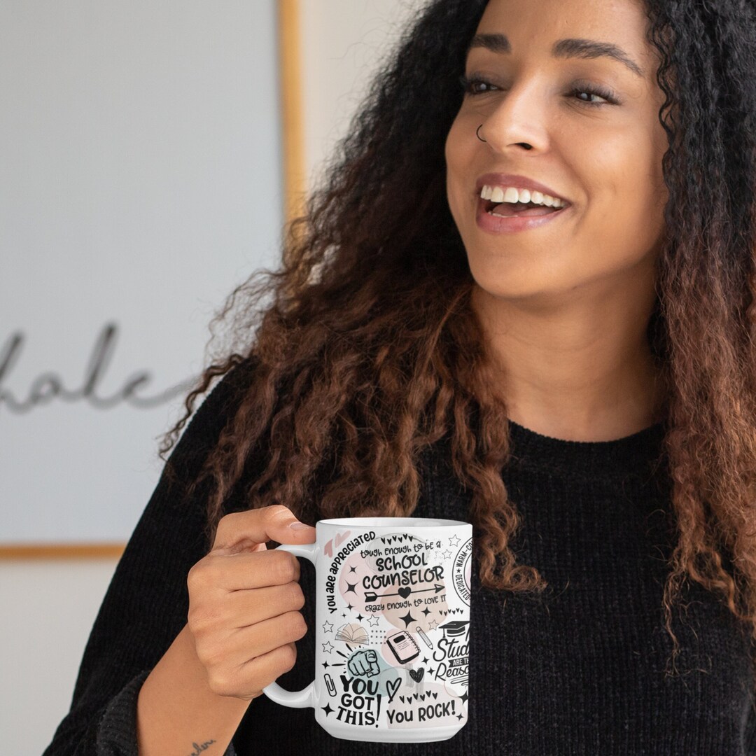 School Counselor T Teacher Appreciation T School Counselor Mug Teacher Mug School Mug