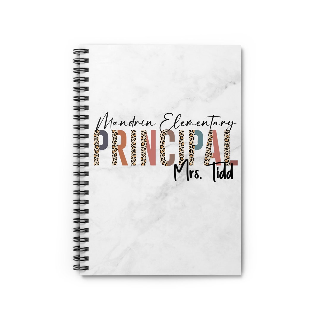 Custom Principal Gift School Principal Gift Principal Appreciation Gift ...