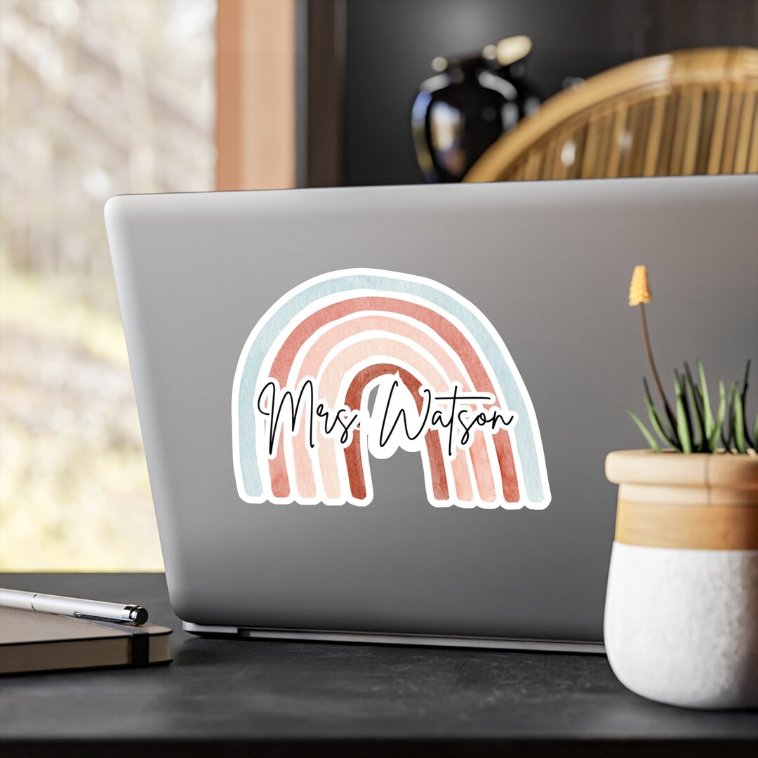 Custom Teacher Sticker Educator Sticker Custom Waterproof Sticker for ...