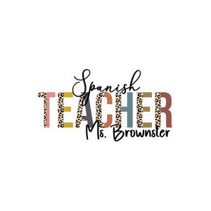 Spanish Teacher Sticker Educator Sticker Waterproof Sticker Teacher ...