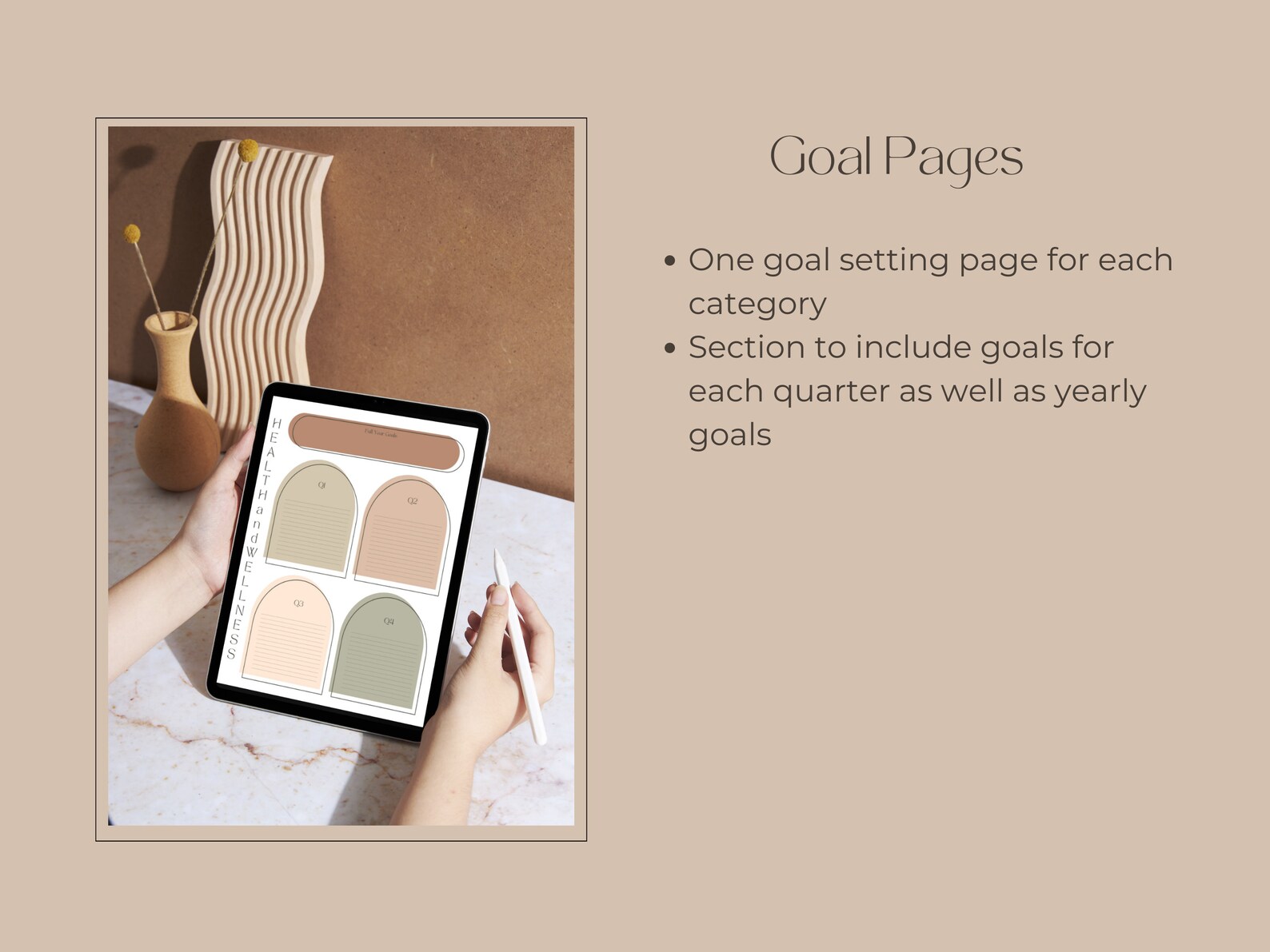 Quarterly Goal Setting Workbook (PDF) - Etsy