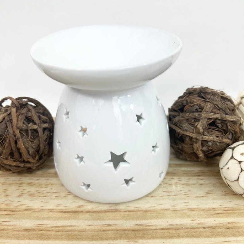 Ceramic Wax Melt Burner Set: Elegant Home Fragrance Warmer With ...