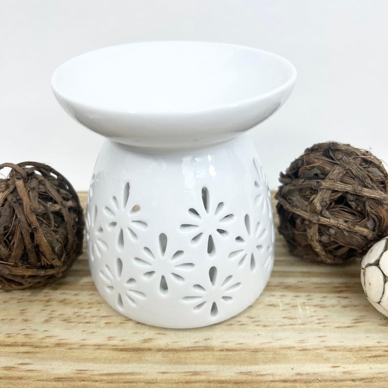 Ceramic Wax Melt Burner Set: Elegant Home Fragrance Warmer With ...