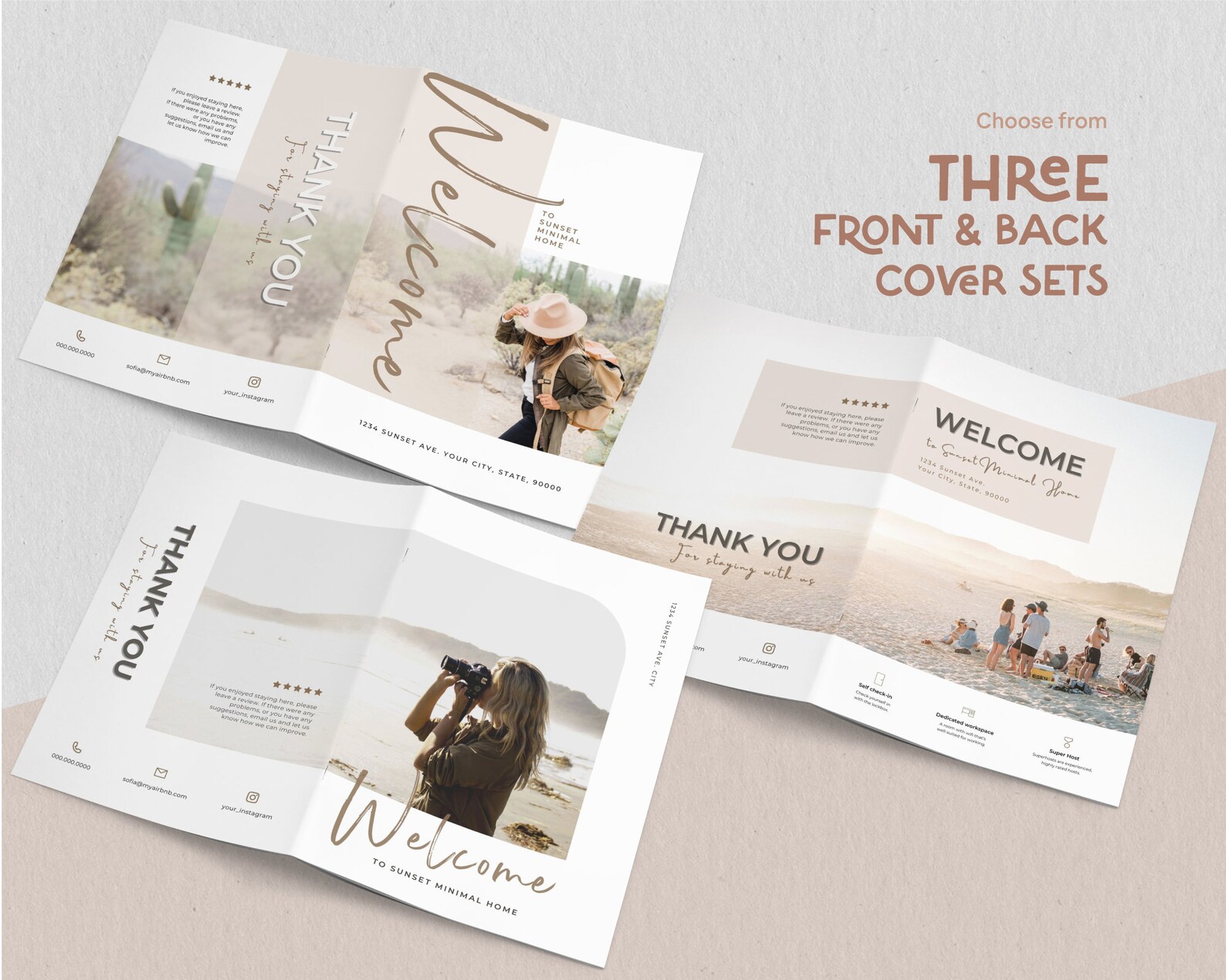 Airbnb Welcome Book Template Vacation Rental Welcome Book - Etsy