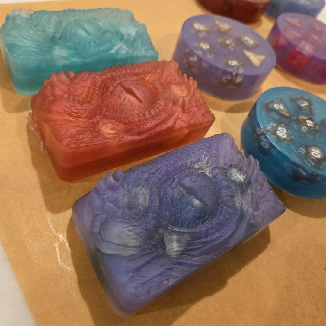DND Dice Soap - Etsy