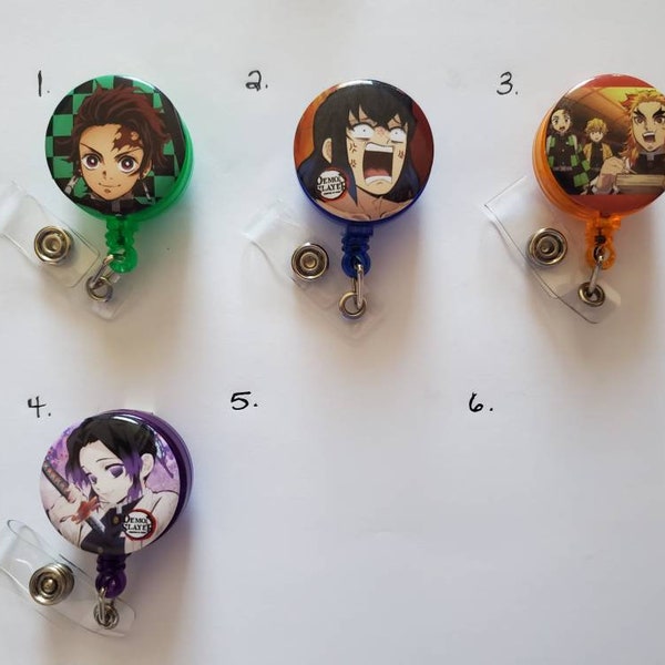 Anime Badge Reel - Etsy